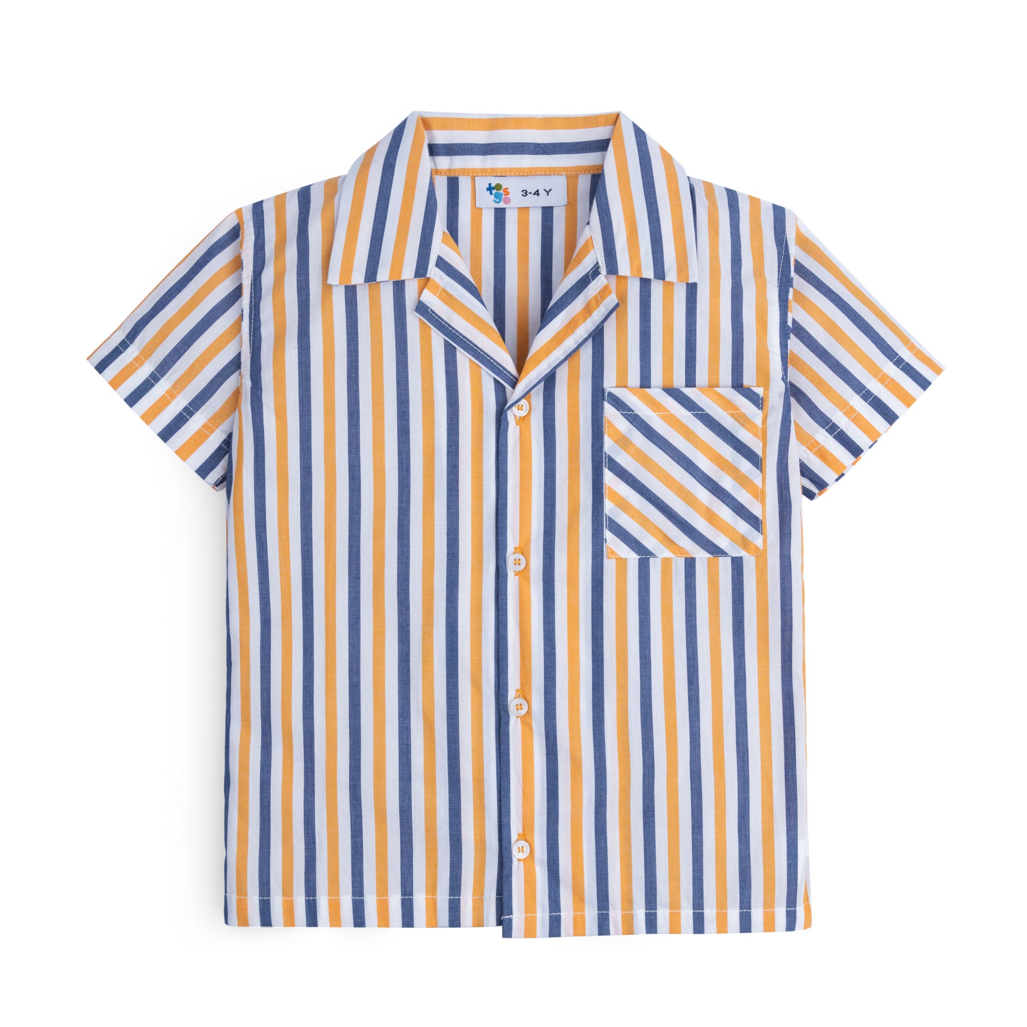 Safari Collar Striper Shirt